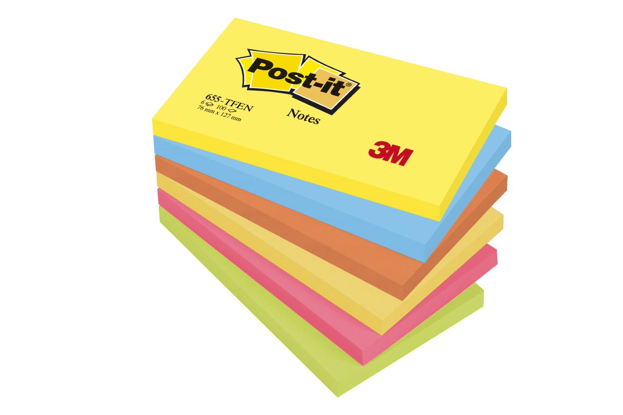 Augusto Berni SPA - POST-IT NOTES COLORATI 3M